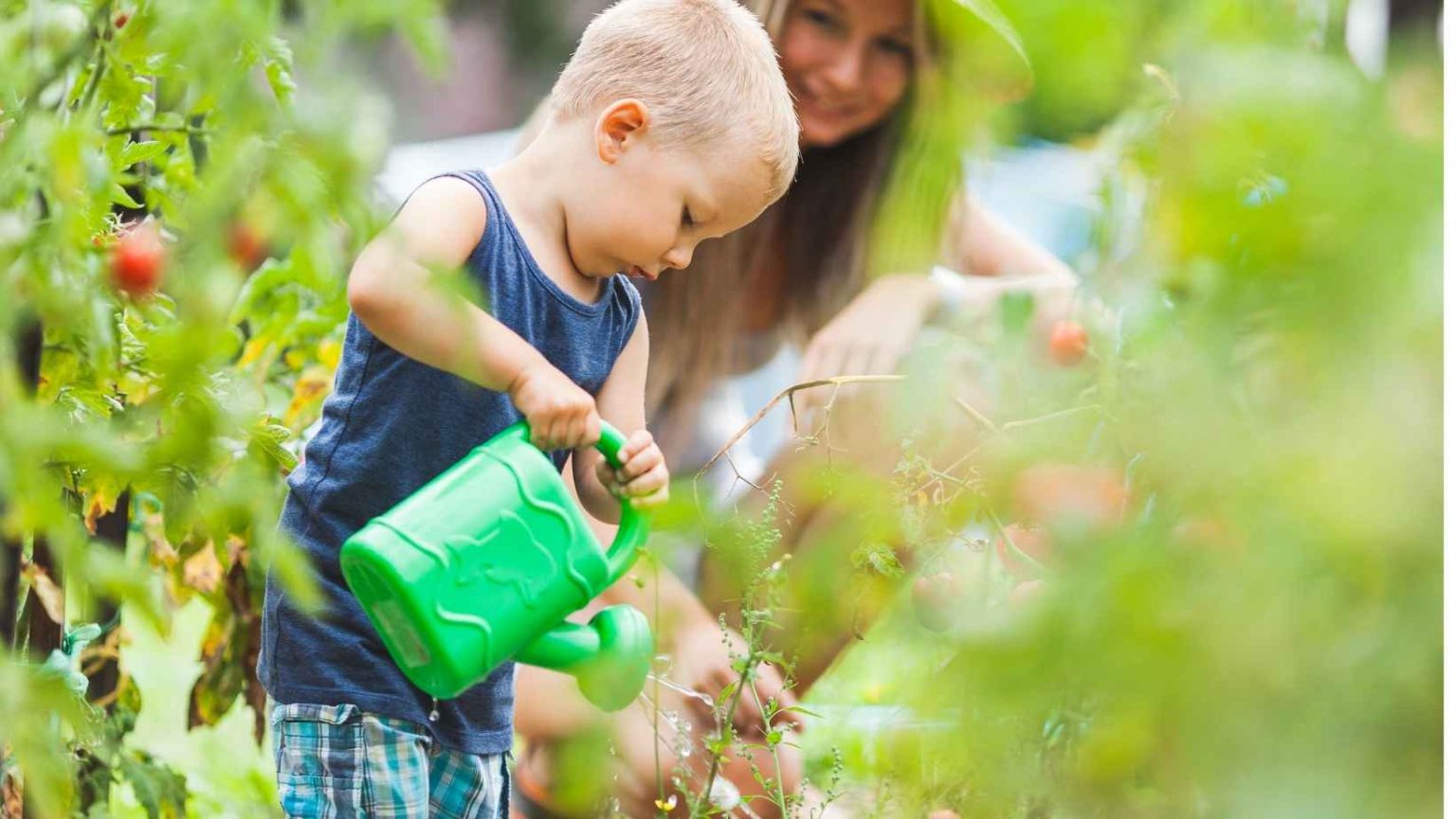 growing vegetables with children | Fun Gardening for Kids